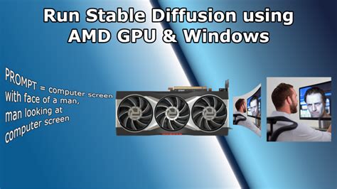 Running Stable Diffusion Image Generation On AMD GPU Windows Look It S Another Blog