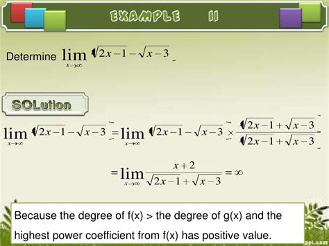 Limit Of Algebraic Functions