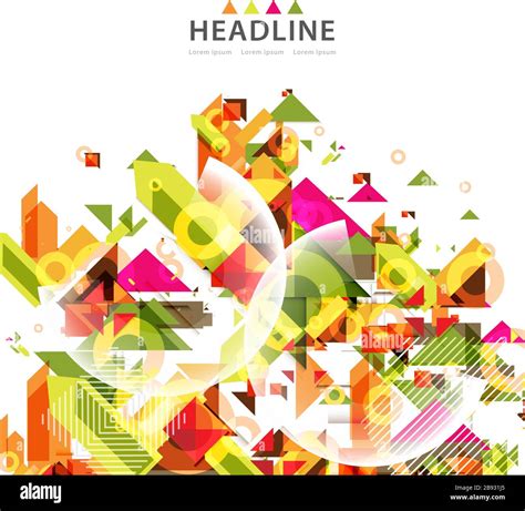 Brochure Header Layout Background Template Stock Vector Image And Art Alamy