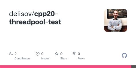 github delisov cpp20 threadpool test