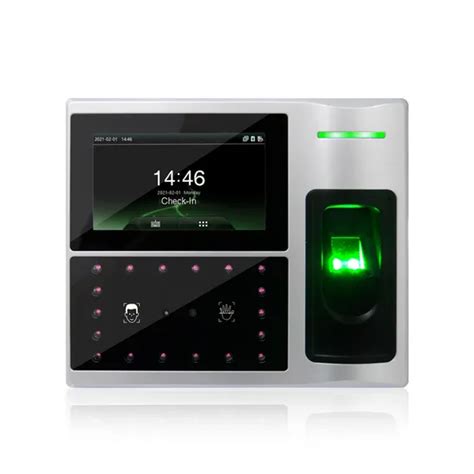 Palm Face Fingerprint Time Attendance Device With Tcp Ip And Optional Wifi Or 4g Function