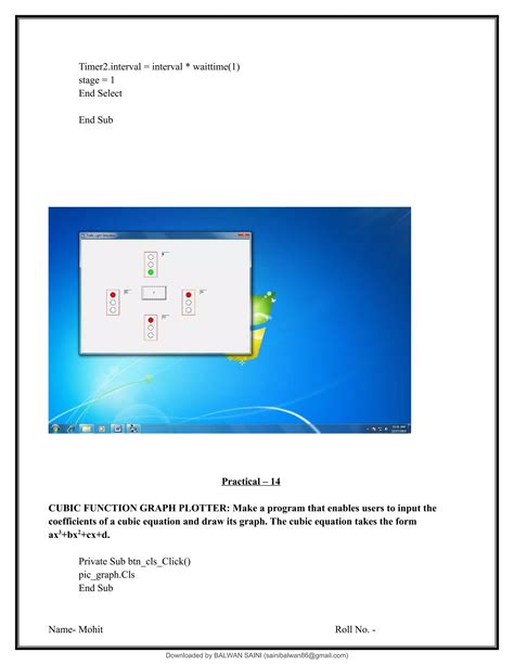 Visual Basic Pratical File Msc Computer Sciencepdf