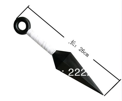 Купить Наруто ниндзя Кунай бросать ножи косплей - черный пластиковый ...