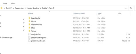 Im Looking For My Bg3 Folder For A Complete Reset R Baldursgate3