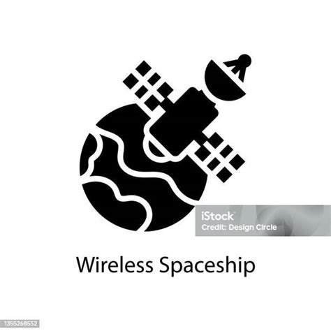 무선 우주선 벡터 솔리드 아이콘 디자인 일러스트레이션 흰색 배경 Eps 10 파일에 웹 및 모바일 응용 프로그램 기호 0명에 대한 스톡 벡터 아트 및 기타 이미지 Istock