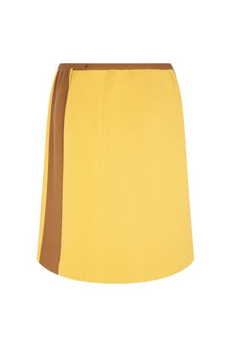 Юбка Miu Miu Юбка Желтый на Babochka Ru Юбка Модели Желтый