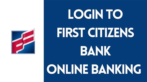 first citizens online banking login tutorial 2023 youtube