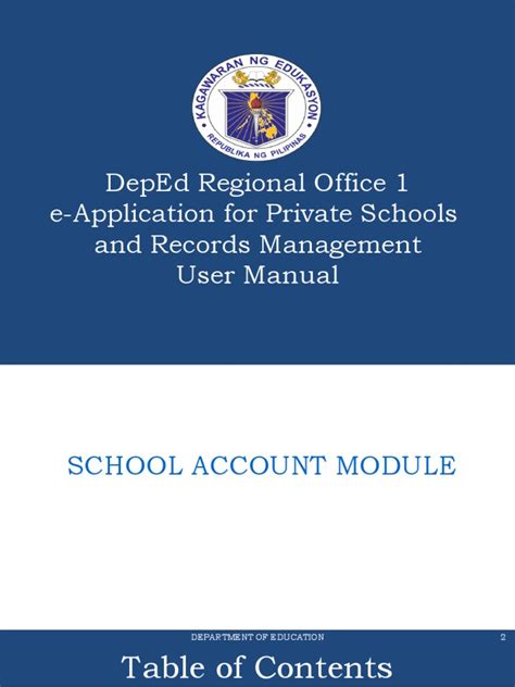 1deped Eaps School Module User Manual Per Transaction Download