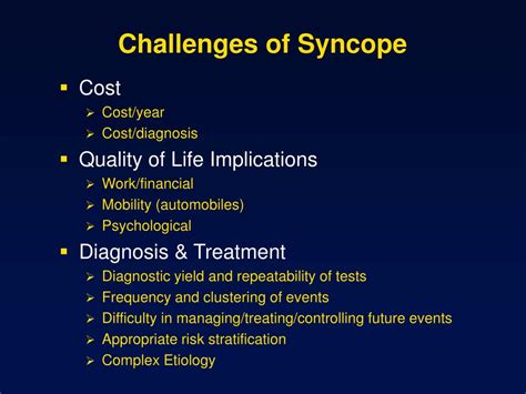 Ppt Syncope Powerpoint Presentation Free Download Id 139335