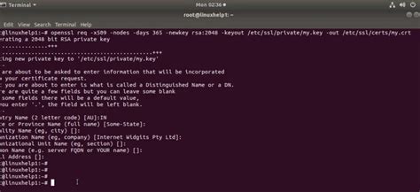 how to install ssl certificate on linux ssl setup