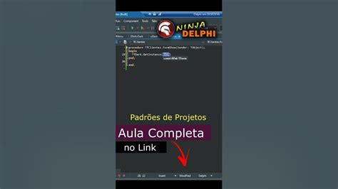 Poo E Padrões De Projetos No Delphi Delphiiniciantes Dicasdelphi