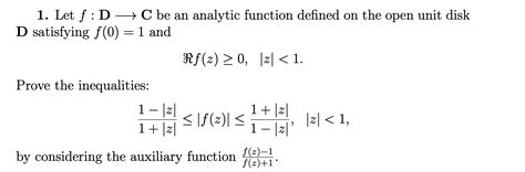 solved this is the question from complex variable analysis