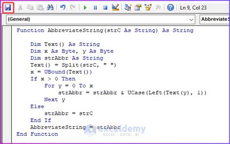How To Apply Abbreviation Using Formula In Excel Exceldemy