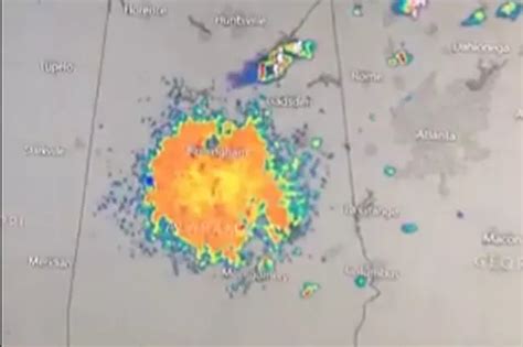 Alabama Radar Map Terrifyingly Blows Up Sparking Wild Conspiracy