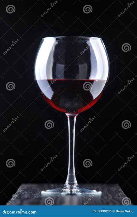 Red Vine In The Glass Stock Image Image Of Empty Sharp 53399235