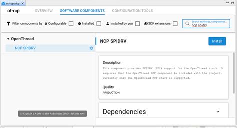 Build And Installation Instructions For The RCP Images Using The Silicon Labs RCP With The