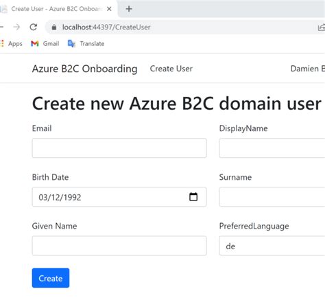 Onboarding New Users In An Aspnet Core Application Using Azure B2c Software Engineering