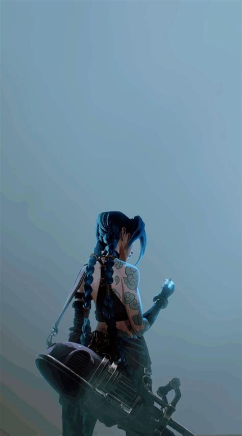 تصویر زمینه جینکس برای گوشی سامسونگ و آیفون انیمیشن آرکین