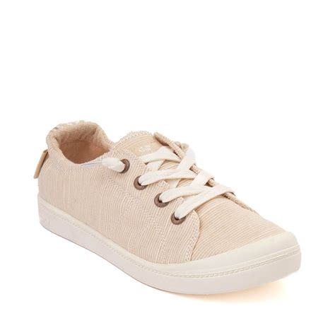 Womens Roxy Bayshore Plus Slip On Casual Shoe Tan Journeys