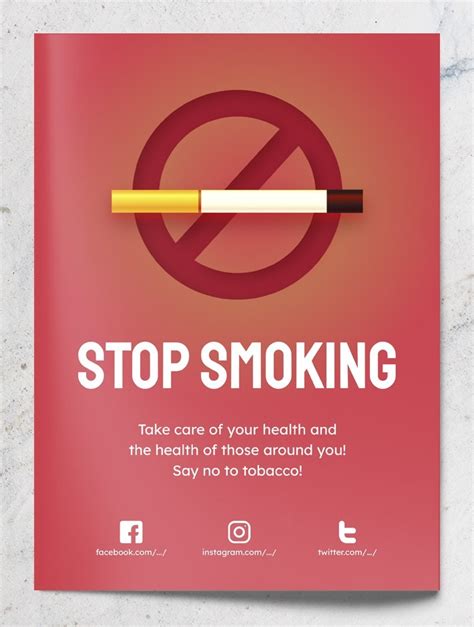 Smoking Sjabloon No Smoking Health Powerpoint Templates And Powerpoint