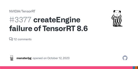 Createengine Failure Of Tensorrt Issue Nvidia Tensorrt Github