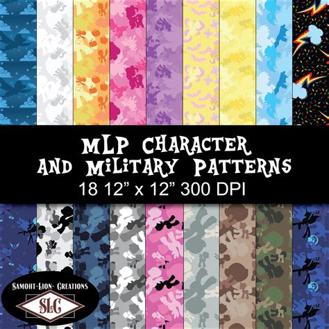 Mlp Patterns By Samoht Lion On Deviantart