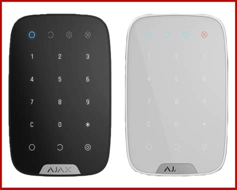 Ajax teclado táctil keypad Electroega S A