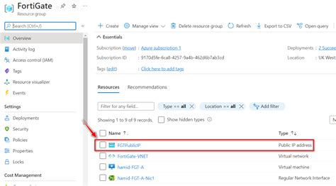 10 2 Deploy Fortigate In Azure Fortigate Firewall