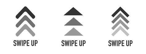 스토리 디자인에 대해 격리된 아이콘을 위로 스와이프합니다 소셜 미디어에 설정된 버튼을 위로 스와이프합니다 벡터 감각 지각에 대한 스톡 벡터 아트 및 기타 이미지 Istock