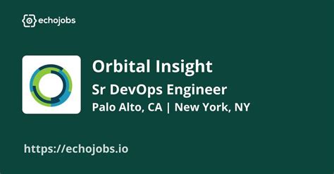 Orbital Insight Is Hiring Sr Devops Engineer Usd 170k 215k Palo Alto