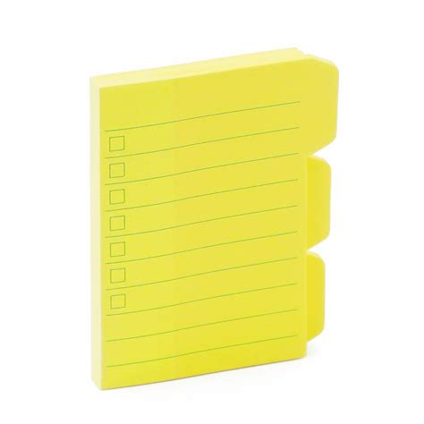 Sticky Tab Yellow Sticky Notes Sticky Note Pad Writing Accessories