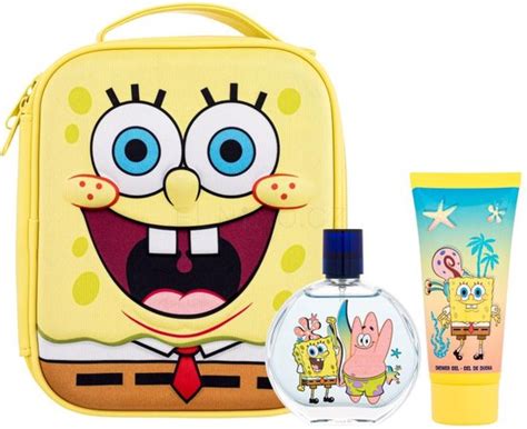 Spongebob 3d Zip Case Edt 100 Ml Shower Gel 100 Ml Bol