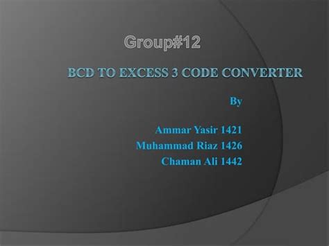 Weighted And Non Weighted Codes Pptx