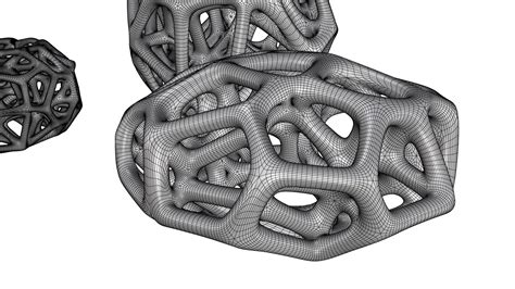 Sci Fi Skeleton Geometries 3d Model Turbosquid 2228759