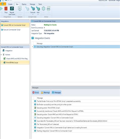 Xml Data Will Not Print Out On Label Seagull Support Portal