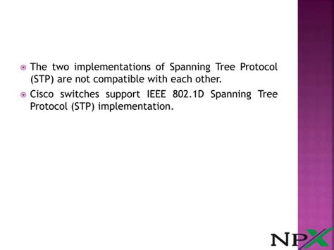 Spanning Tree Protocol STP PPTX Internet Computing