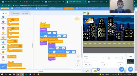 Как создать первый проект в скретч Youtube