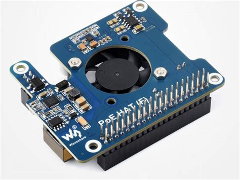 Raspberry Pi 5 Poe Hat Board Provides One Cable For Network And Power And Offers 12 Volts For