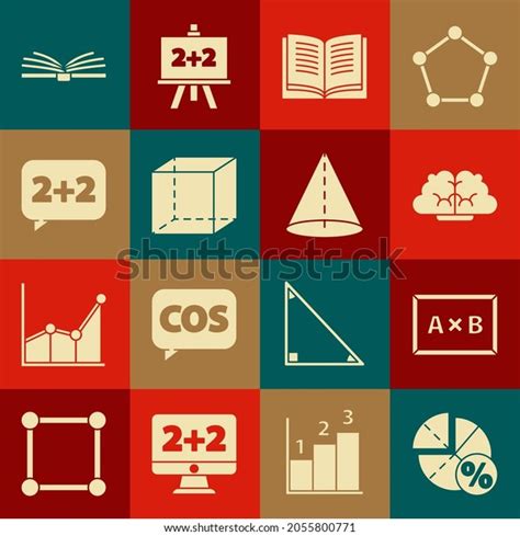 Set Graph Schedule Chart Diagram Chalkboard Stock Vector Royalty Free 2055800771 Shutterstock