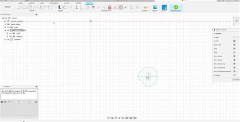 Solved Want To Scale Component Using Dimension Tool By Having Only One