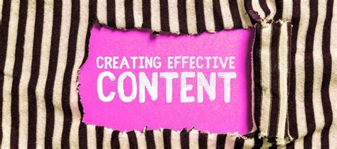 Text Showing Inspiration Creating Effective Content Business Concept