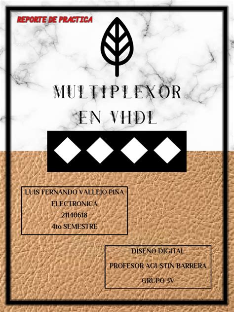 Multiplexor En Vhdl Pdf