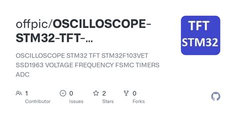 Issues · Offpicosciloscope Stm32 Tft Stm32f103vet Ssd1963 Voltage