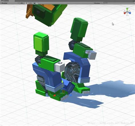 使用unity插件voxel Importe为magicavoxel模型添加动画vox Unity查看 Csdn博客