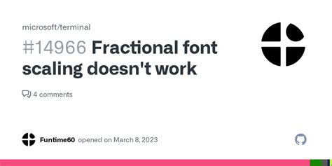 fractional font scaling doesn t work · issue 14966 · microsoft