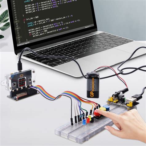 52pi Microbit Basic Starter Kit Microbit Development Board Acrylic