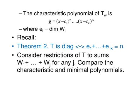 Ppt 64 Invariant Subspaces Powerpoint Presentation Free Download Id692182