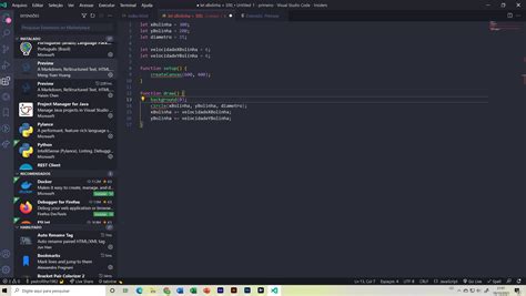 como usar no vs code Lógica de programação comece em lógica o jogo Pong e JavaScript