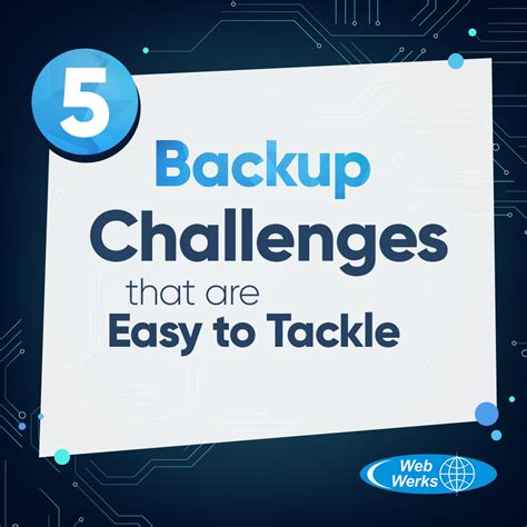 Five Backup Challenges That Are Easy To Tackle Webwerks