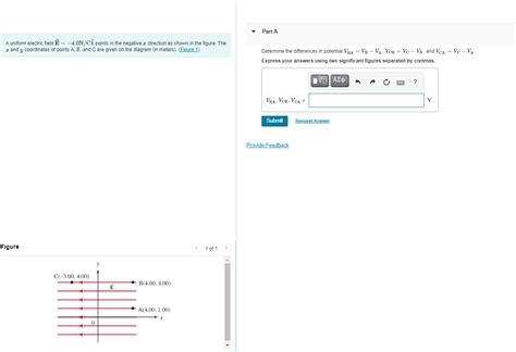 Solved A Uniform Electric Field Vec E 4 0nchat I ﻿points